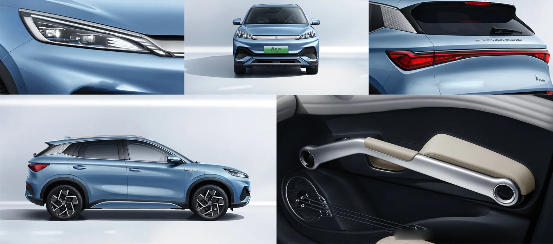 Plus Ev Flagship Bid 2024 510km Electric Car Doors Led Byd Yuan - Buy ...