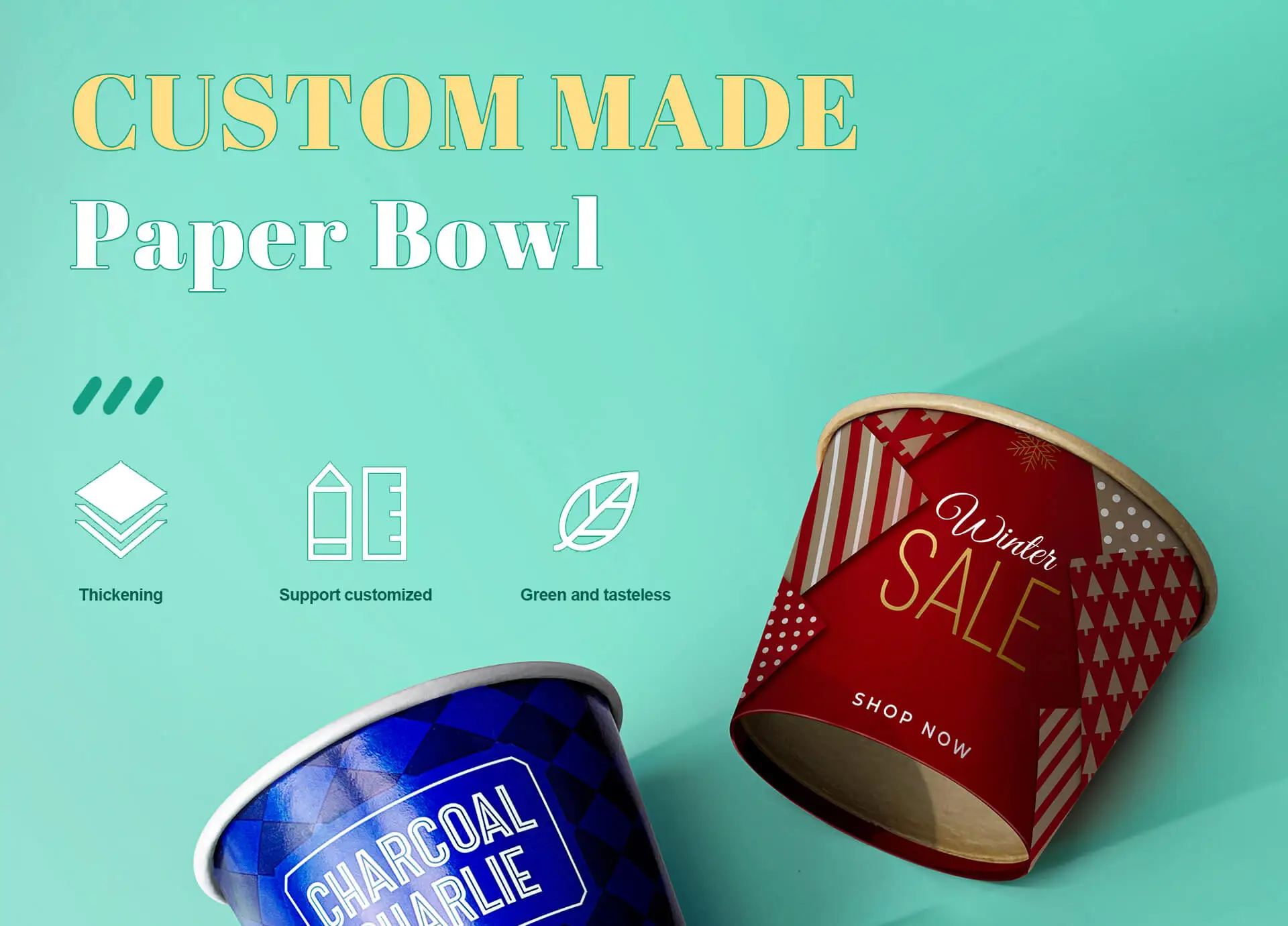 Eco-friendly Takeaway Boxes - Kraft Paper Food Containers