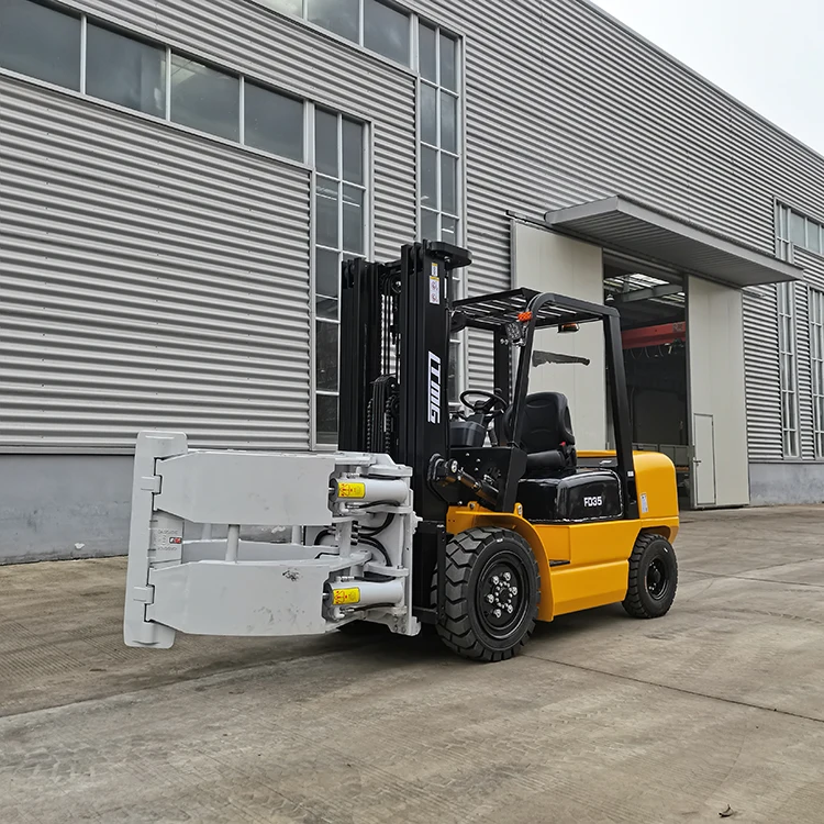 Heftruck Attachment Blok Klem Rotator Heftruck Carton Clamp Push Pull ...