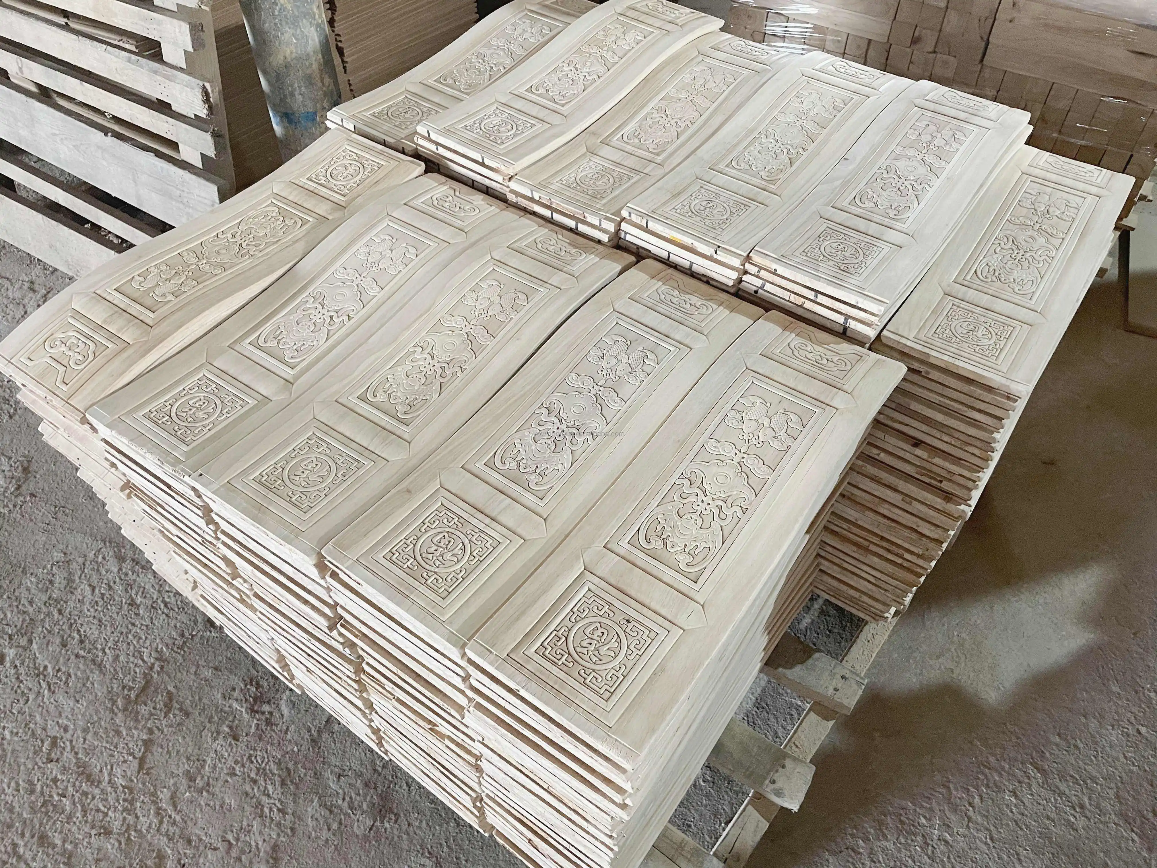 500 Tons MDF Door Skin Wood Pattern Mould Embossing Machine Hot Press ...