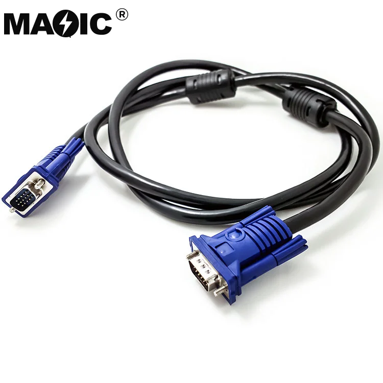High Quality 3+6 VGA Cables for Computer - Various Lengths