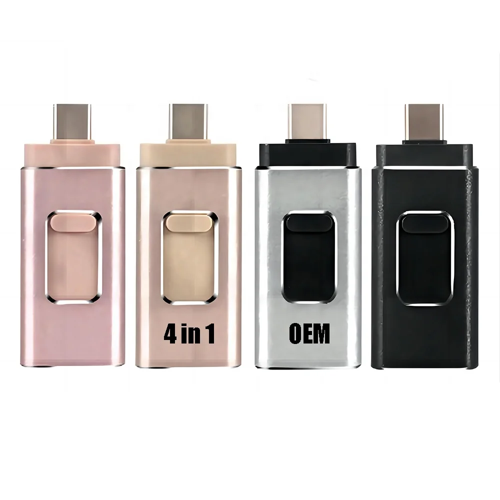 4 In 1 1type-c Multi-function High Speed Type-c Otg Mini Usb Multi ...