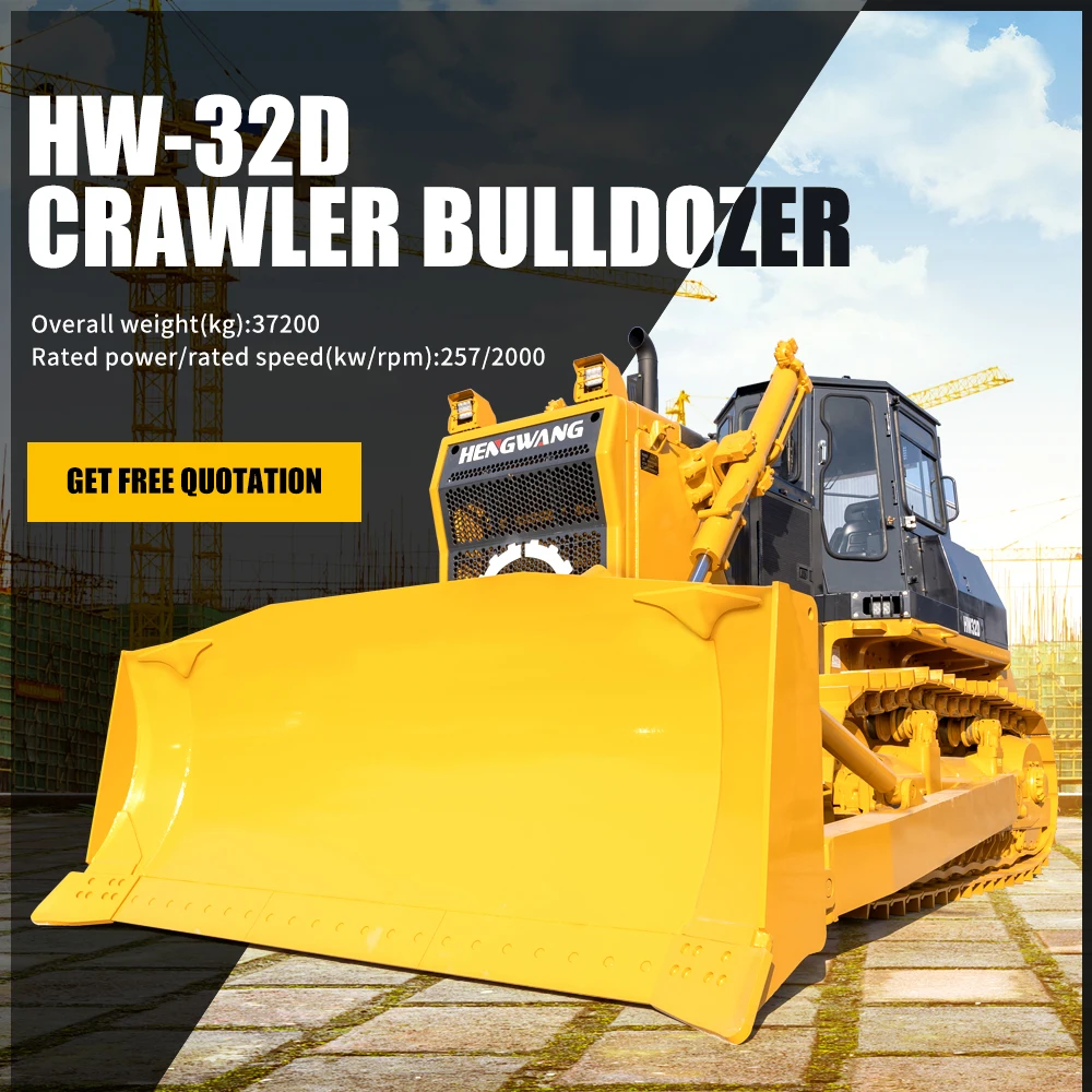 HW32D Crawler Bulldozer - High Efficiency Hydraulic Diesel