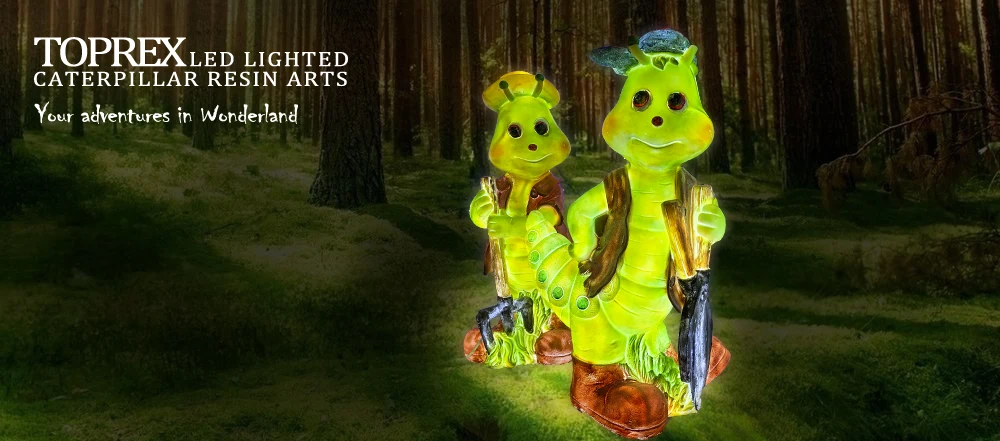 Toprex Modern Life Size Garden Animal Fiberglass Sculpture Led Ant ...