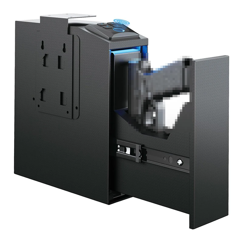 Handgun Gun Safe for Nightstand, Desk, Bed Side,Truck,Quickly Access ...