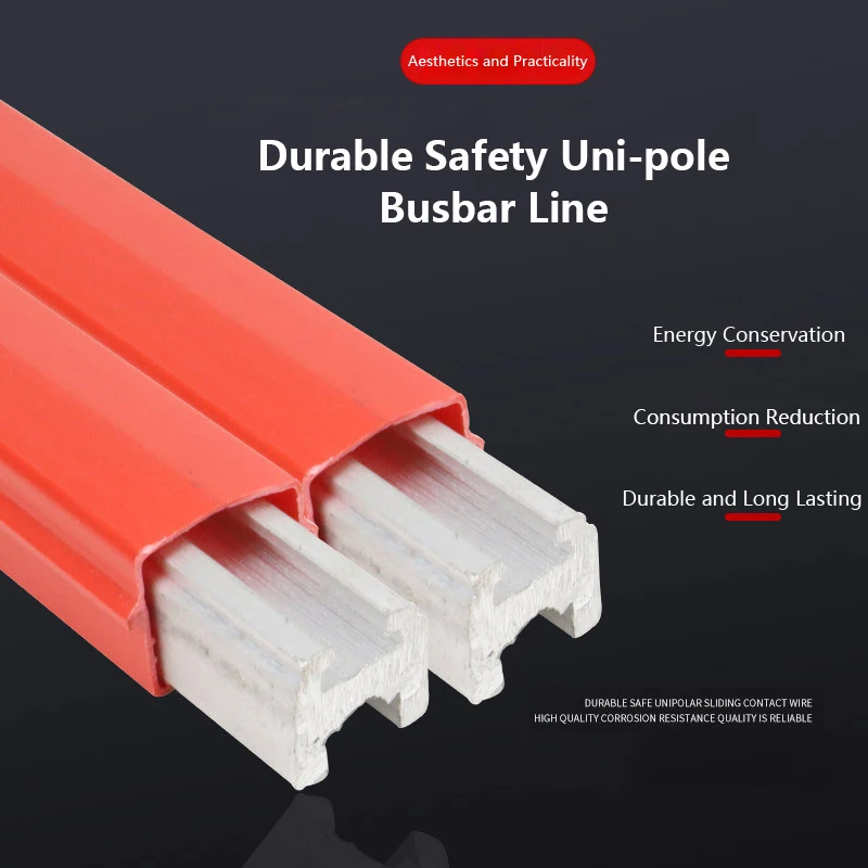 New Style Conductor Uni-pole Busbar Line Connect Power Line For Crane ...