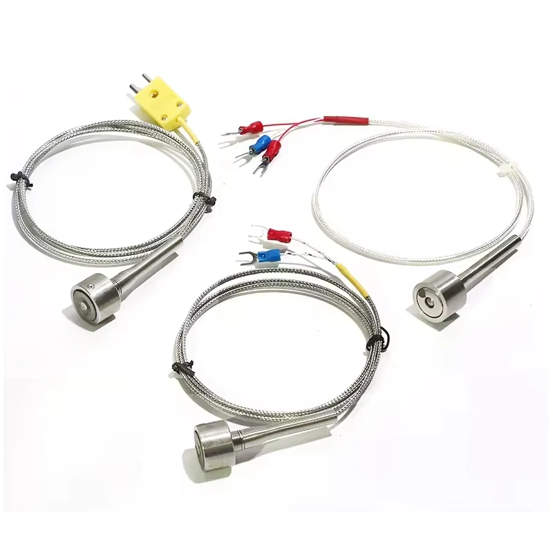 Industrial RTD PT100 Sensor K-Type Thermocouple Magnetic Temperature Sensor