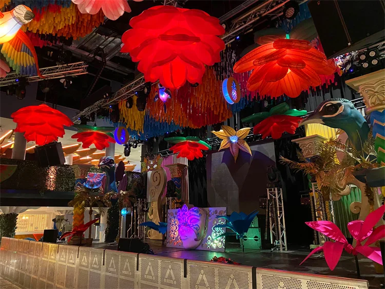 Customized Inflatable Rose Flower Chain for Wedding Decoration| Alibaba.com