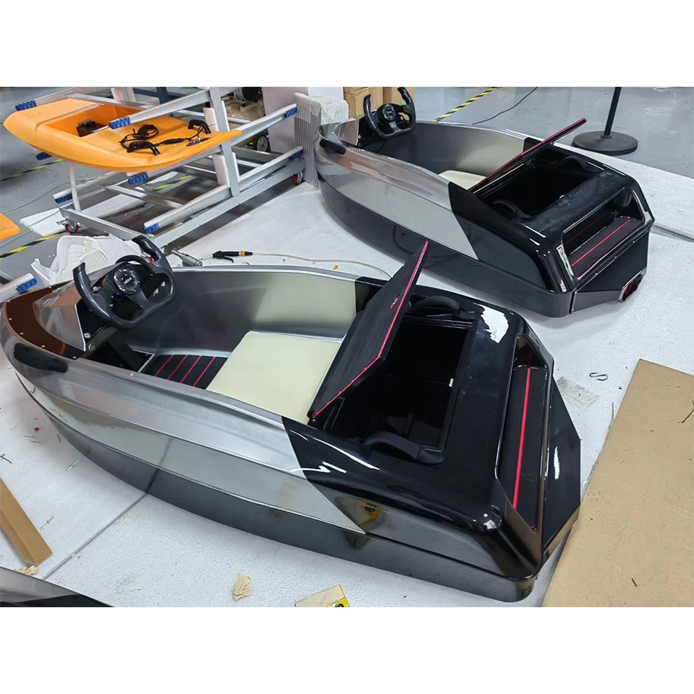 Jet Car Boat 15kw 72v Fast Speed Water Go Kart Kit Racing Tiny Personal ...