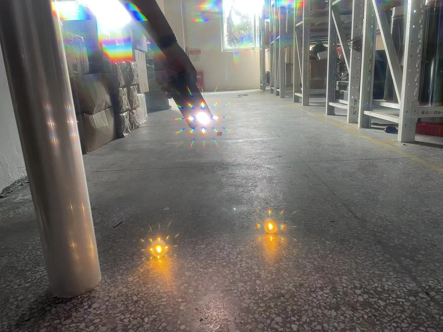 Adhesive Diffraction Grating Film 13500 Lines/inch Double Axis 0.5meter ...