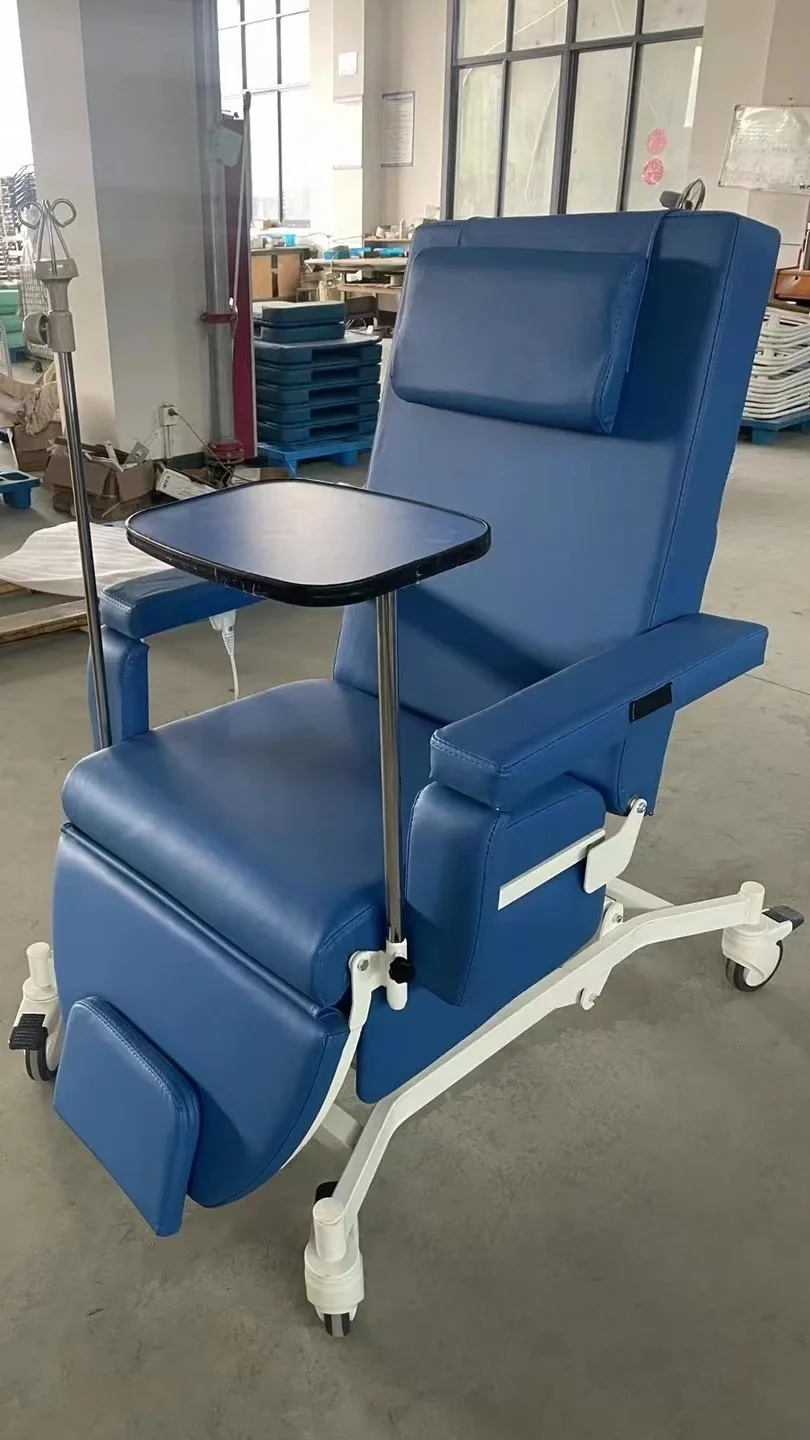 Hospital Electric Blood Collection Chair Patient Use Donation Dialysis ...