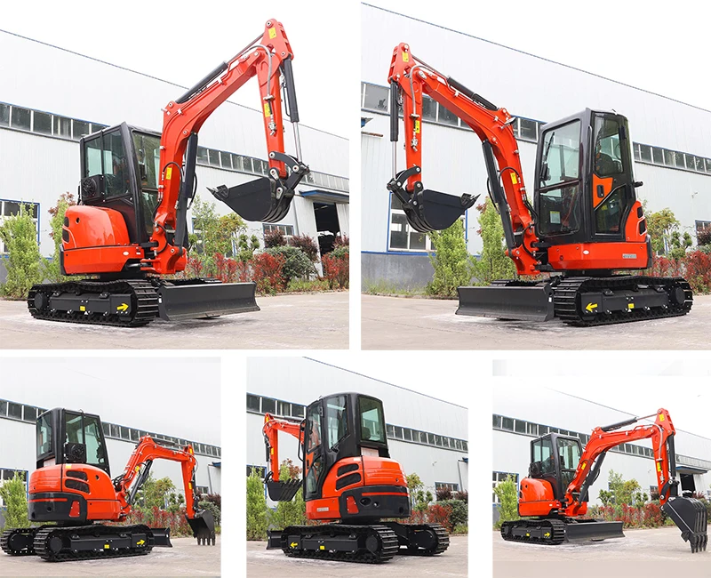 Epa/ce 3.5 Ton Mini Excavator Mini Hydraulic Digger 1 Ton 2 Ton Machine ...