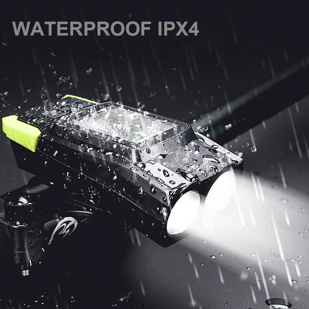 Waterproof IPX4 Speedometer Electric Horn 4 Lighting Modes LED Light ...