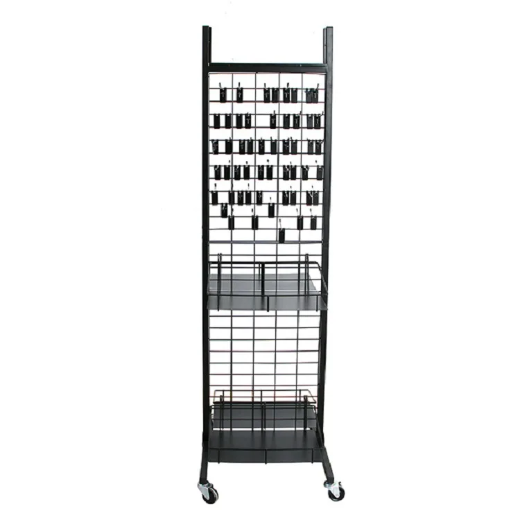 Metal Double Sided Display Stand - Ideal for Retail Shops