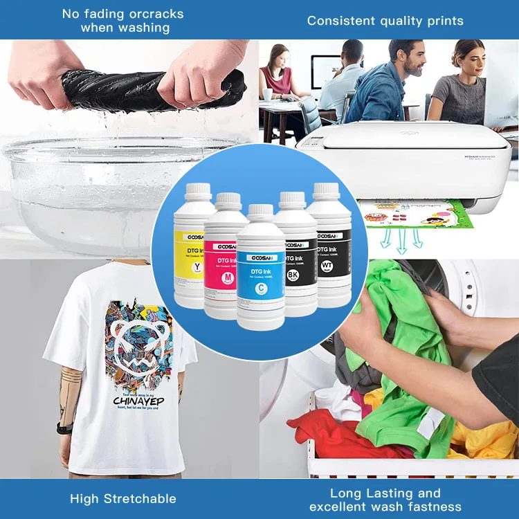 DTG Pigment Ink for Epson Stylus Pro 4880 & 3890 Printers