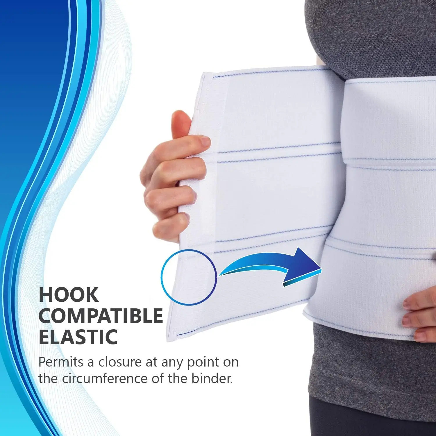 Abdominal Binder Lower Waist Support Belt Postpartum Girdle Pregnancy ...