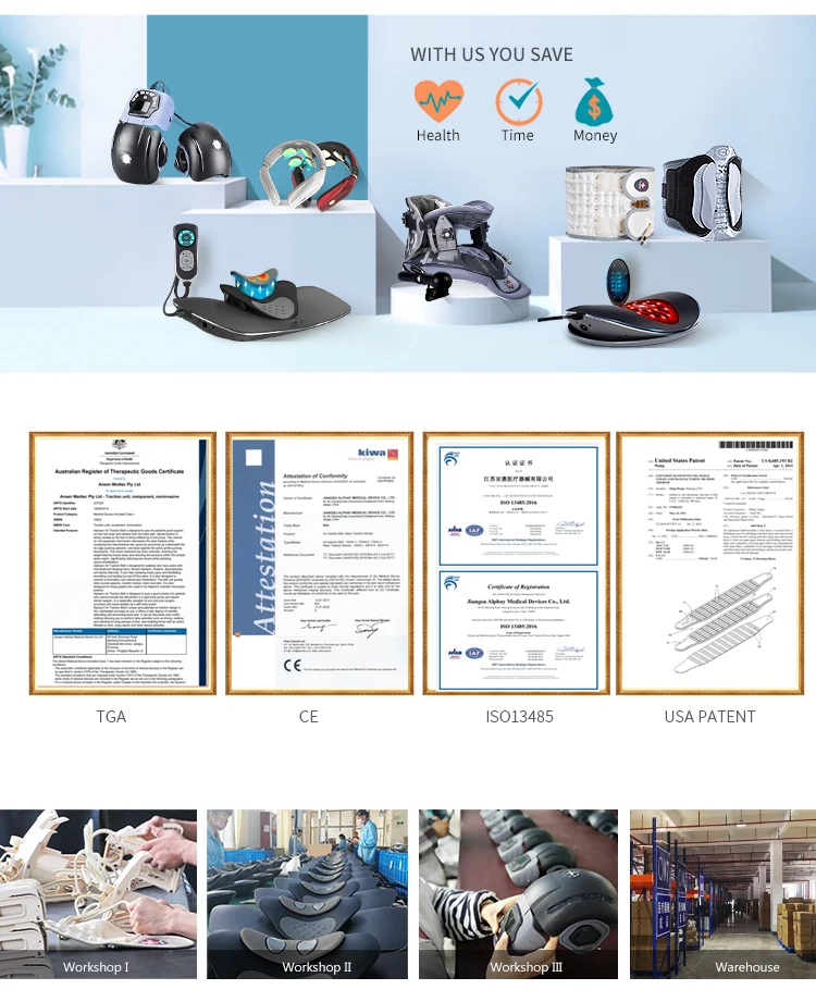 ALPHAY Neck Traction Device for External Fixation and Herniated Disc ...