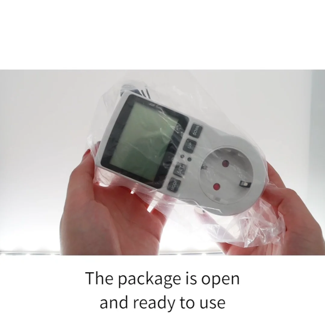 European Standard 2 Pin Plug-in Programmable Floor Heating Thermostat ...