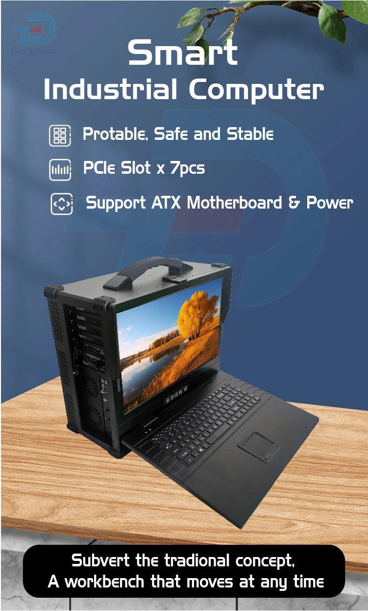 Portable Industrial Extreme Rugged Pc Computer I3/ I5 / I7 Genre For ...