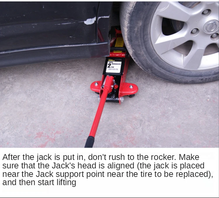 T23390 2 Ton Hydraulic Movable Rolling Garage Floor Trolley Car Jack ...