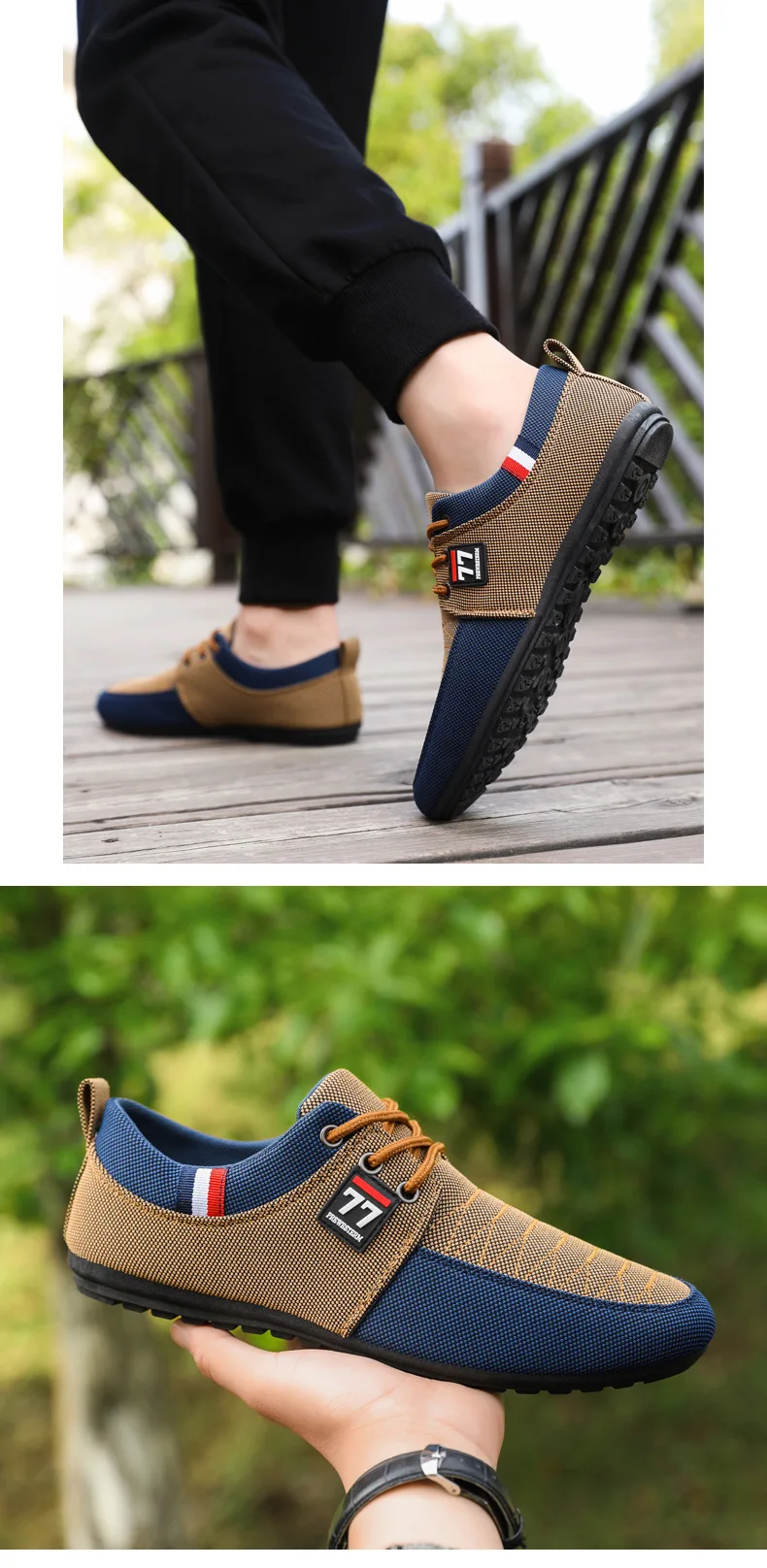 2025 New Men's Lightweight Slip-On Tennis Shoes - Custom Logo Casual ...