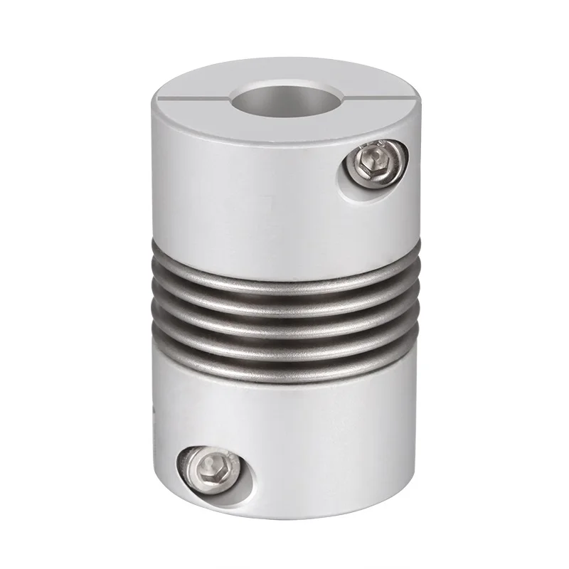 Rotary Encoder Shaft D Coupling Metal Bellow Aluminum Flexible Shaft ...