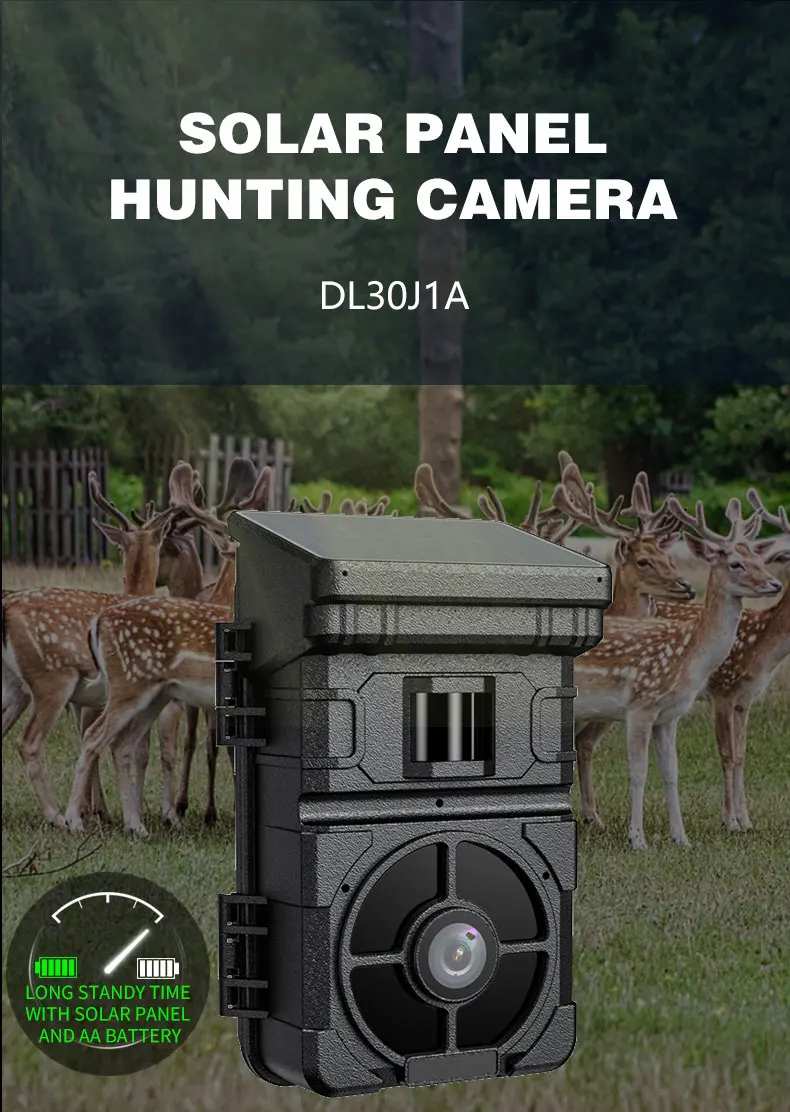 Hdking Dual Solar Power Outdoor Security Street Wireless Integrated ...