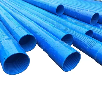 Borehole Water Well Casing Pvc Pipes Bore Well Pipe Casing 110 125 140 160mm - Buy Borewell Pipe ...