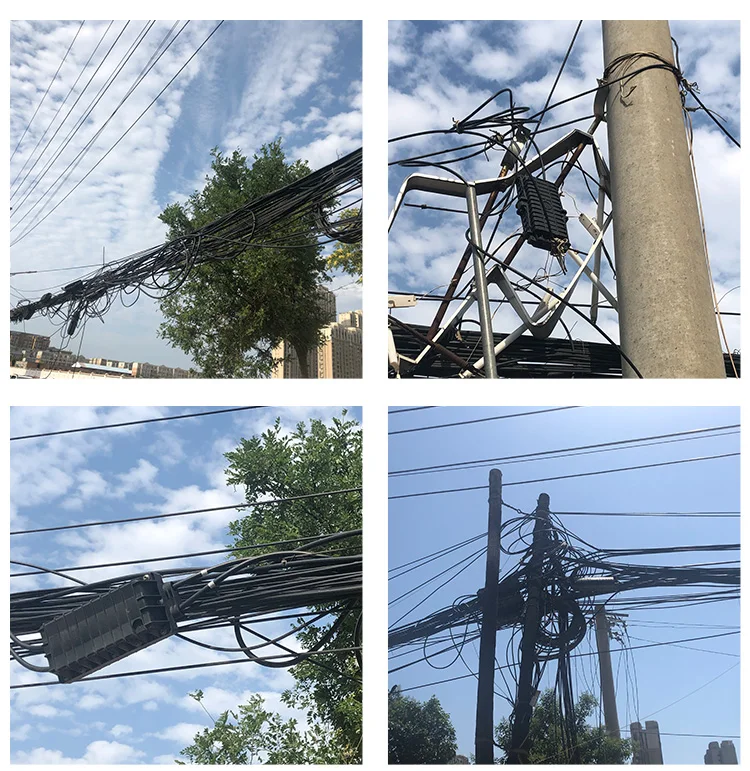 36 Cores Splicer Fiber Optic Aerial Closure High-end Fiber Optic ...