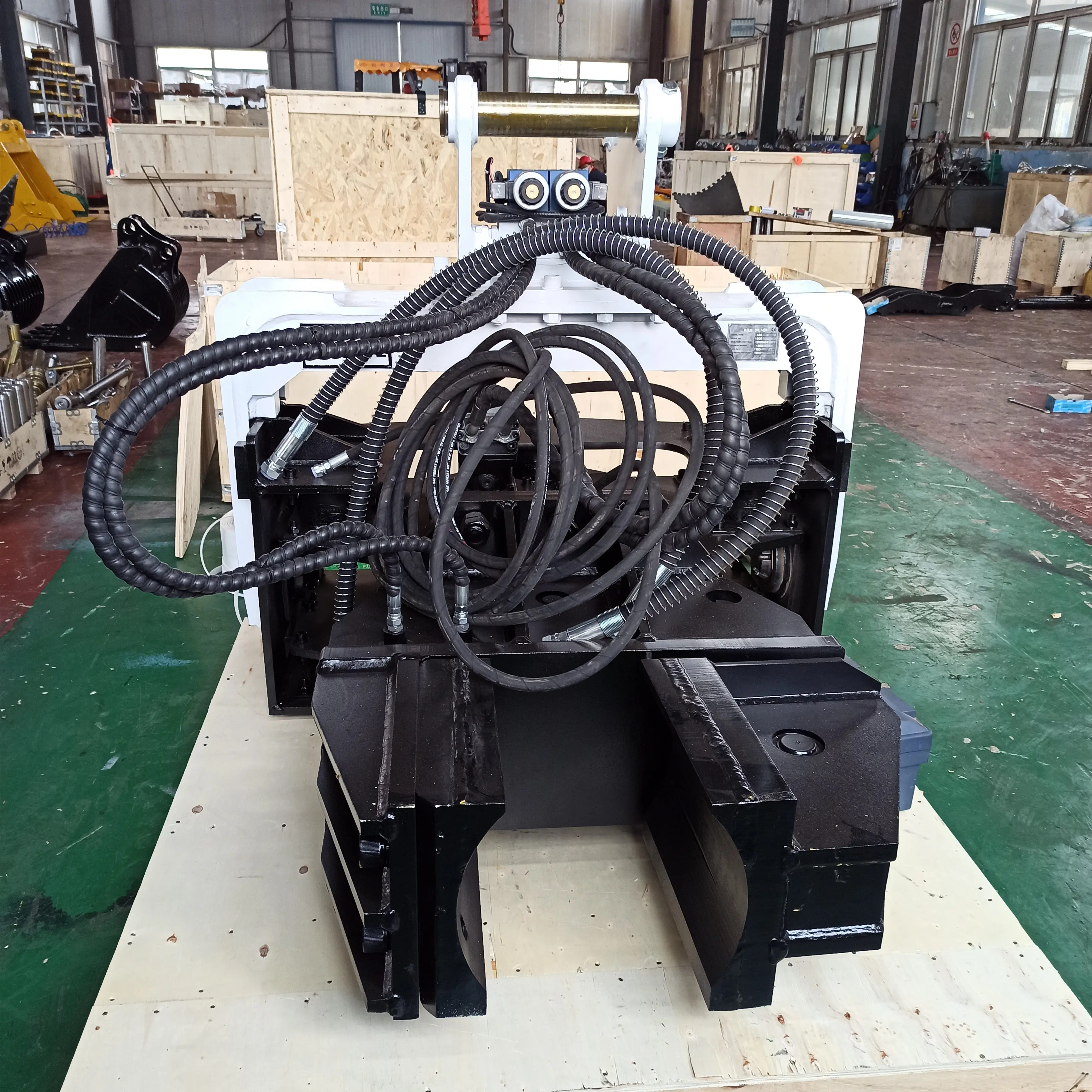 Philippines Vibro Hammer Hydraulic Sheet Pile Driver Suit For All 20 ...
