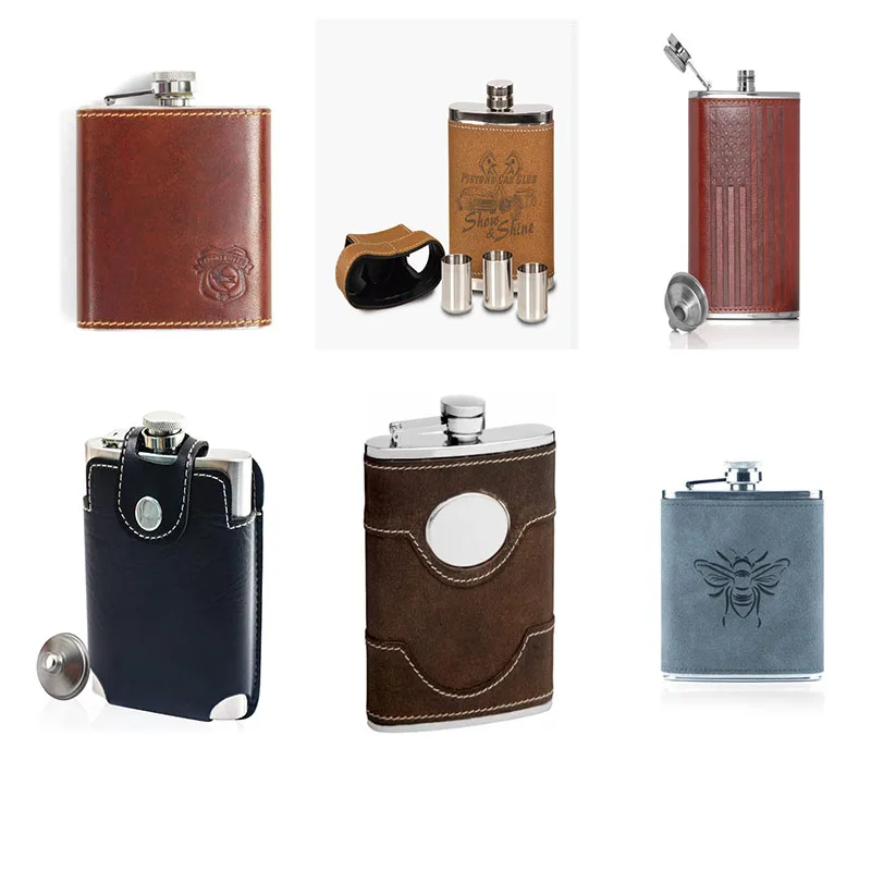 Luxury Liquor Flasks For Women 6oz 7oz 8oz Stainless Steel 304 Hip ...