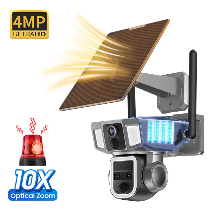 Solar Powered CCTV - Model Y7A with 4G/WIFI Dual Network