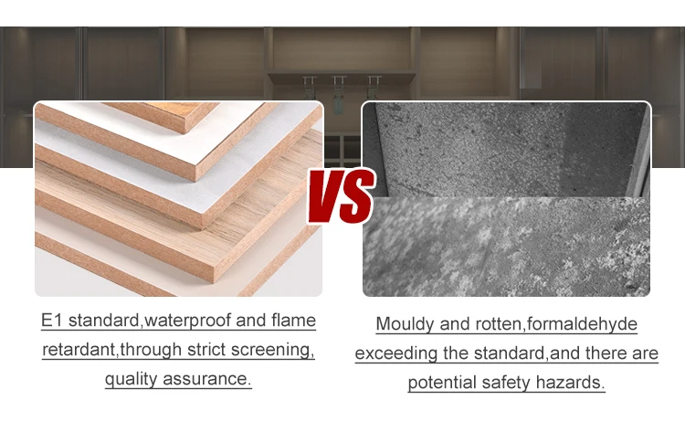 High Quality Eco-Friendly Modern Design MDF Boards E1 Fiberboard ...