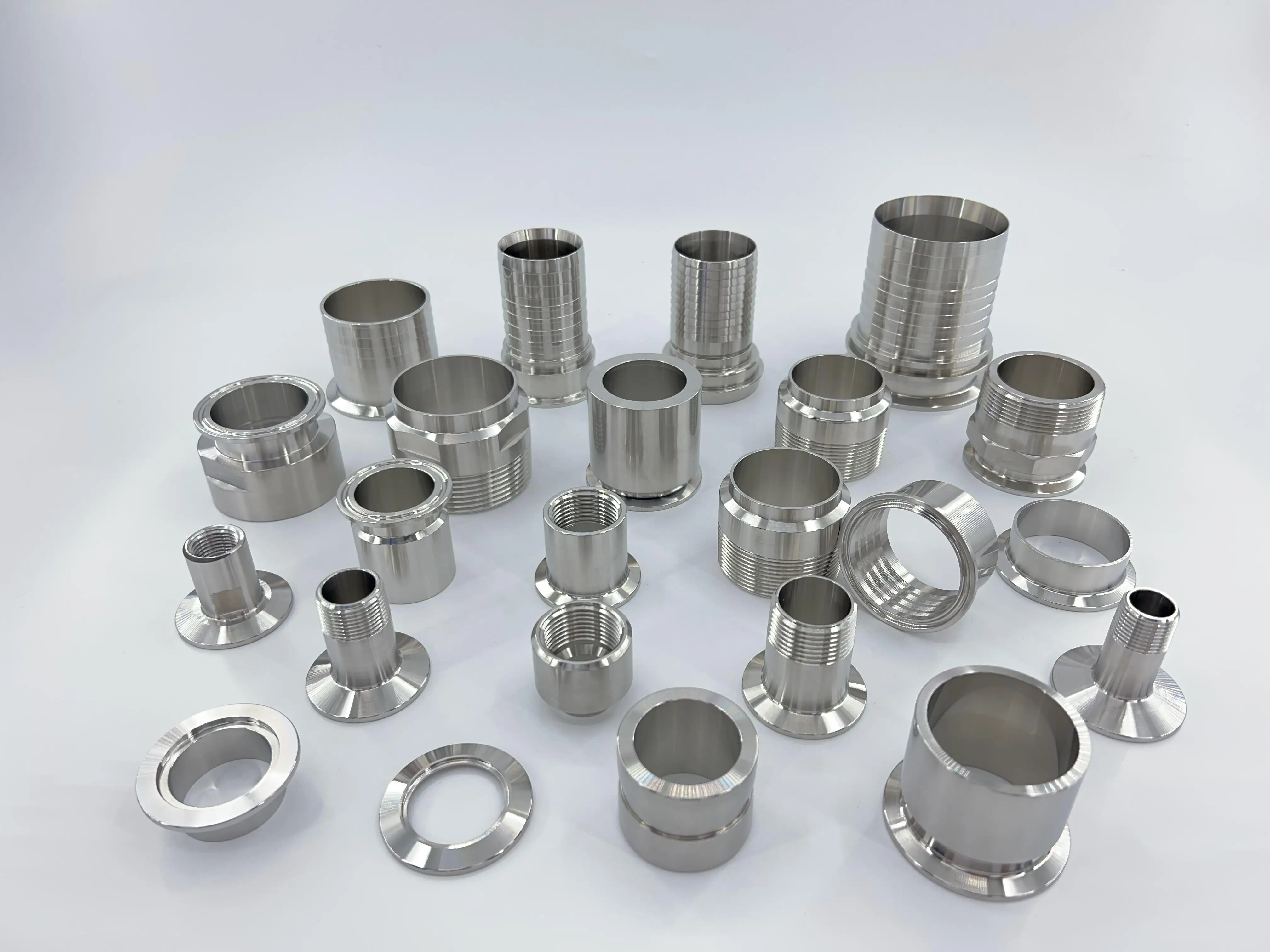 1"-3"tri Clamp Connector Hygienic Leather And Hose Stainless Steel ...