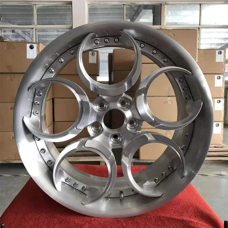 Custom Forged Wheels Aluminum Alloy Car Rim 2 Pieces Car Wheels 18 19 ...