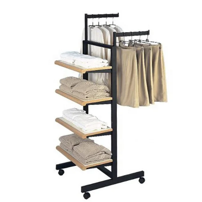 Clothes Garment Clothing Store Display Rack - Easy Assembly