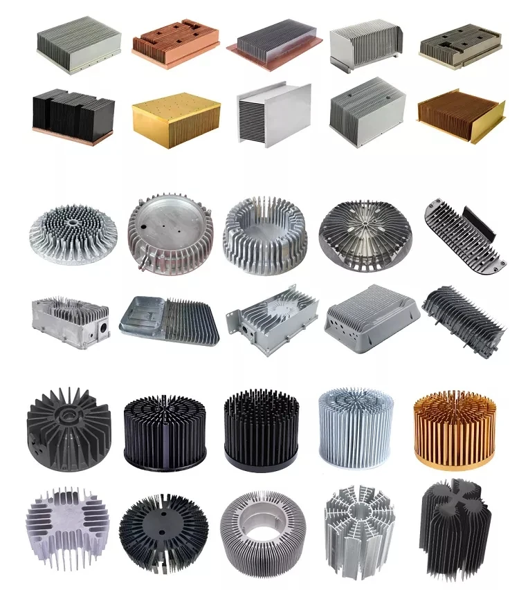 Factory Custom Extruded Radiator Brazing Aluminium Water Cooling Plate ...