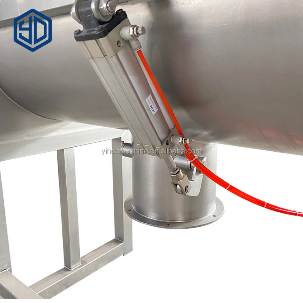 Customized 800L Spice Mixer Ribbon Blender Powder Mixing Machine with ...