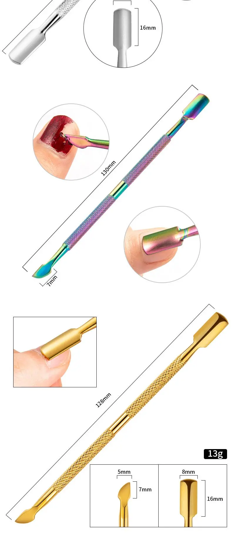 Professional Stainless Steel Cuticle Trimmer for Salon