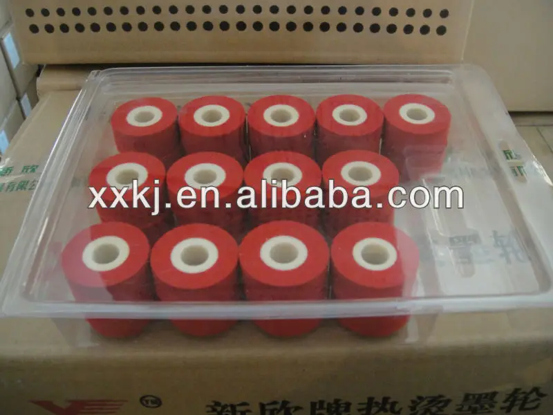 Xj,Xf Marked Sealing Machine Coding Date Using In Hot Ink Roller Solid ...