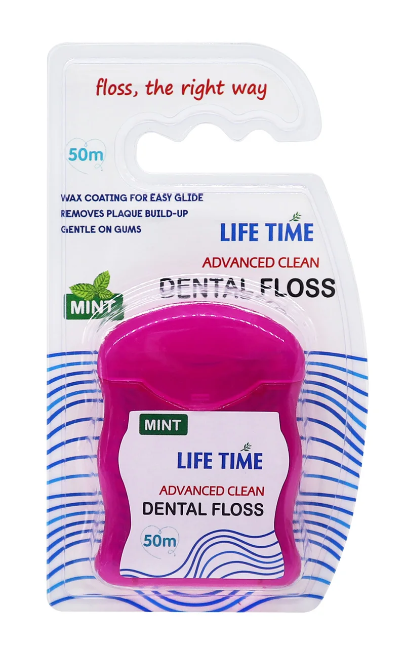 Dental Floss Silk Dental Floss 50 Meters Ptfe Dental Floss - Buy Floss ...