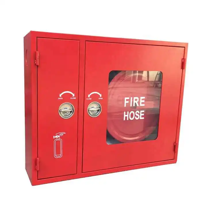 Arm /automatic Fire Hose Reel With Fire Hose Cabinet Box For Fire ...