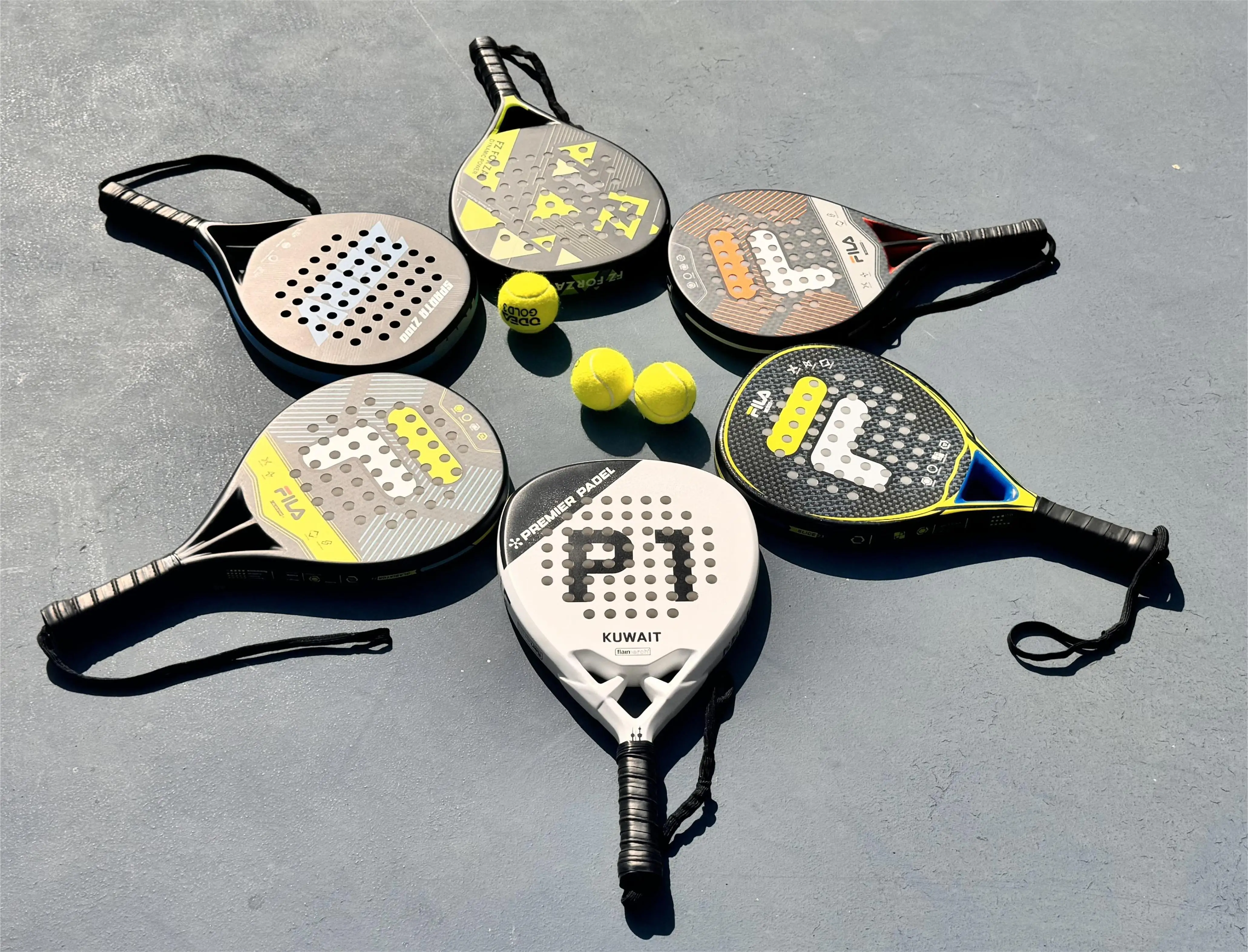 2025 Top Ranking High Quality Carbon Fiber Paddle Padel Racket 3K ...