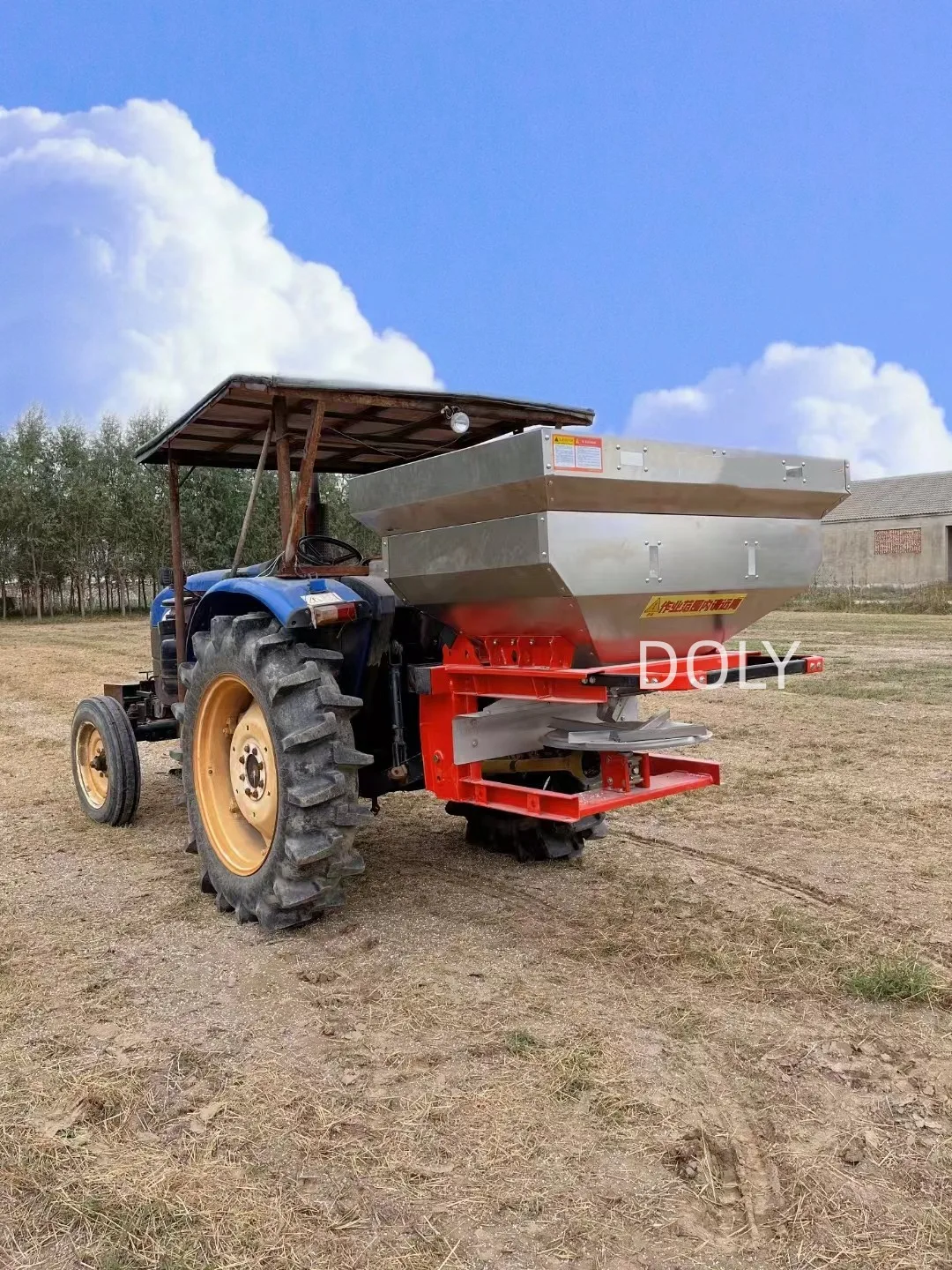 800 Tractor Mounted Manure Spreader Fertilizer Spreader Machine ...