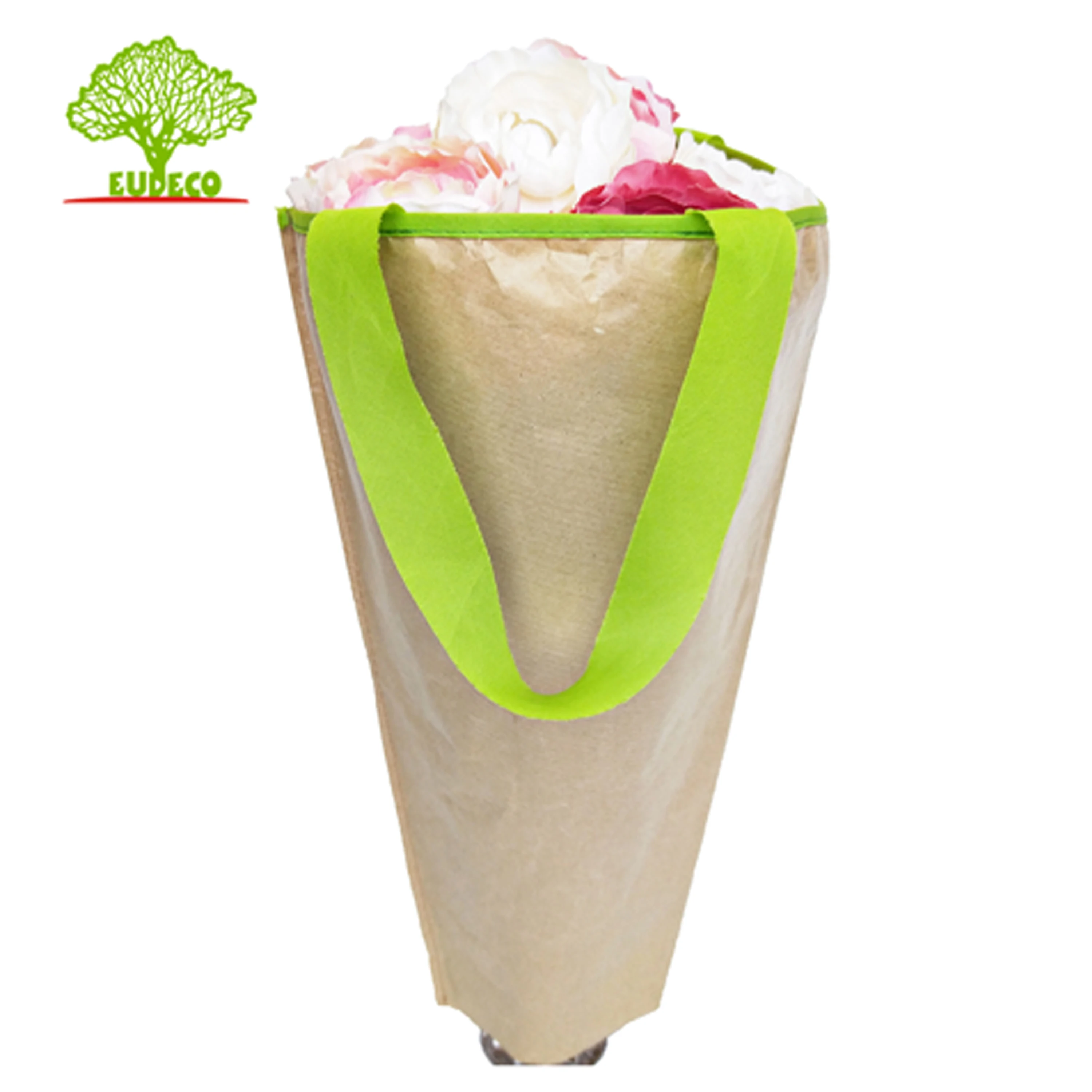 Waterproof Kraft Paper Flower Pot Cover For Packaging Plants Home ...