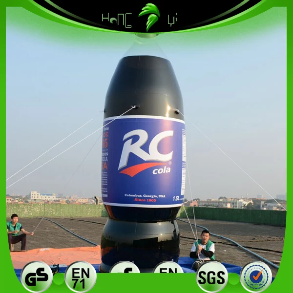 Outdoor Advertising Inflatable Transparent Drink Bottle Customized ...