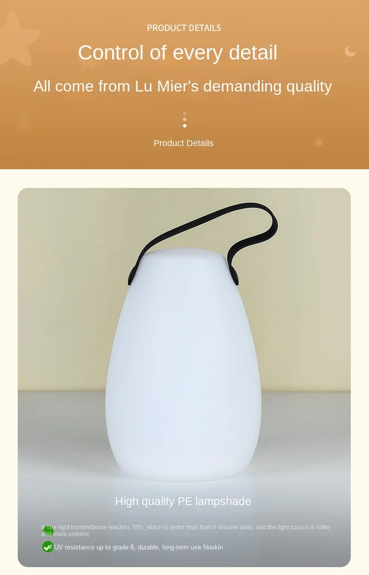 Portable Rechargeable Led Lamps And Lanterns Outdoor Garden Camp Light ...