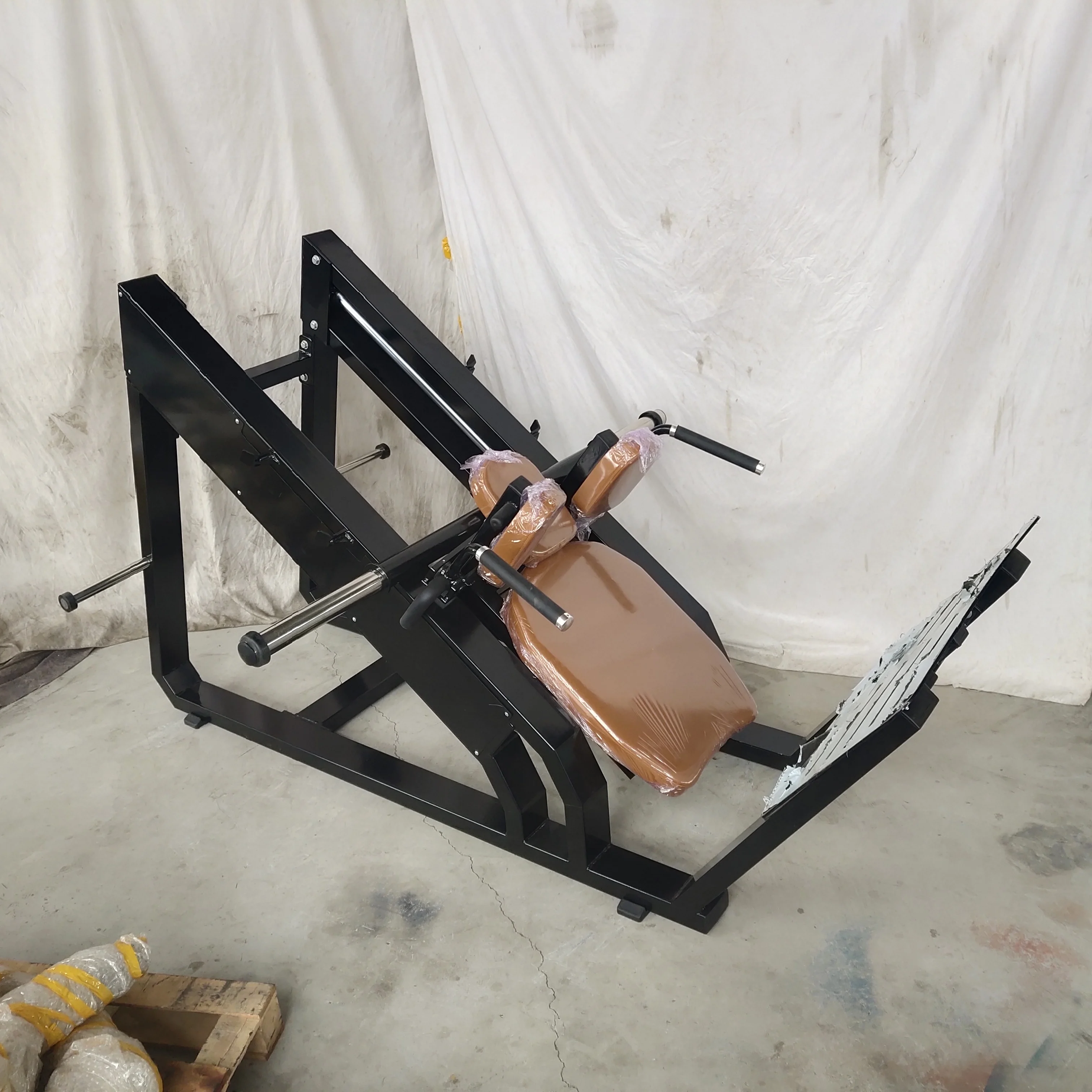 Gym Equipment Fitness Leg Press/ Hack Slide/ Hack Squat - Buy 45 Degree ...