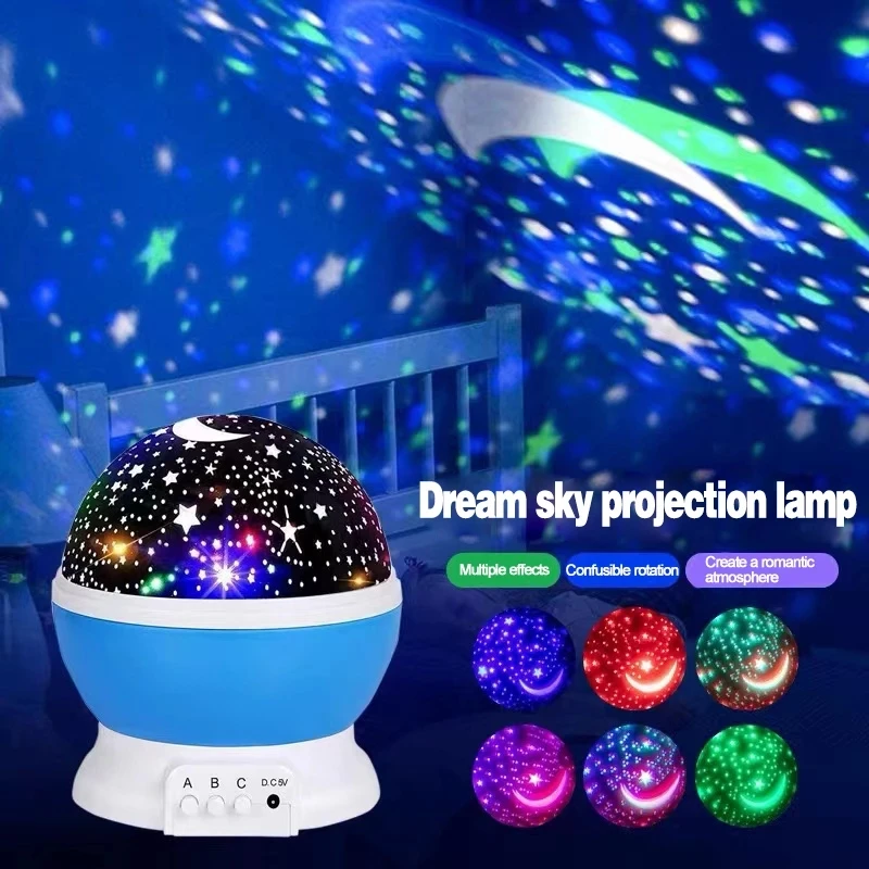 Star Projector Lamp - Children's Night Light for Bedroom | LED ...