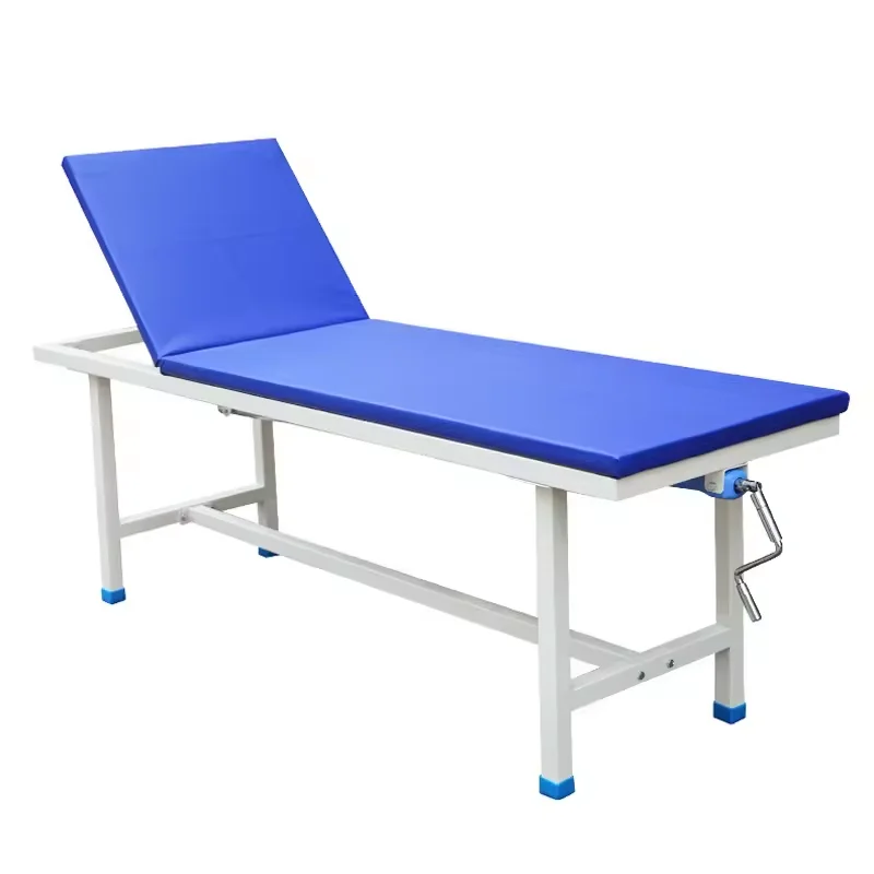 Single Crank Hospital Bed for Clinic and Hospital Manual Patient ...